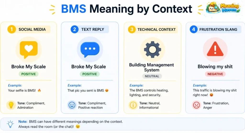 BMS Meaning Slang: What Does BMS Mean in Text and Social Media?