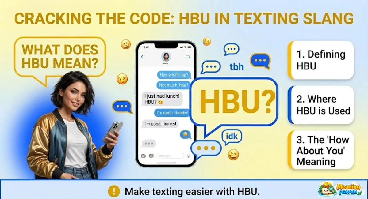 What Does HBU Mean in Text? Full Definition, Examples & Usage Guide