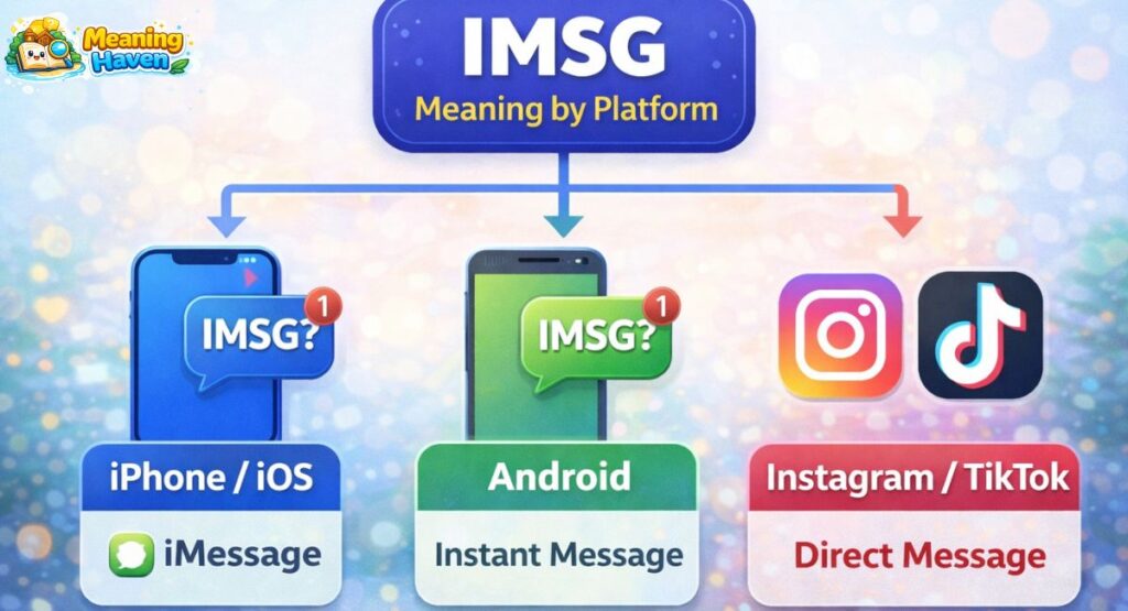 IMSG Meaning in Text: Definition, Examples & Usage