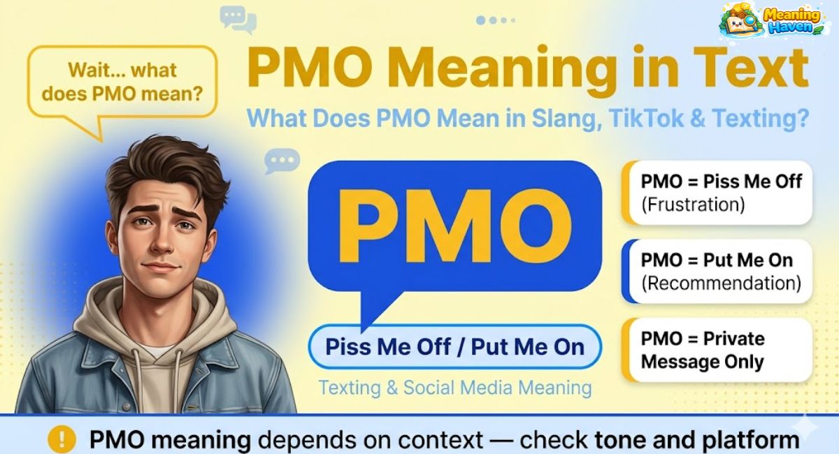 PMO Meaning in Text: What PMO Means in Chat and Messages