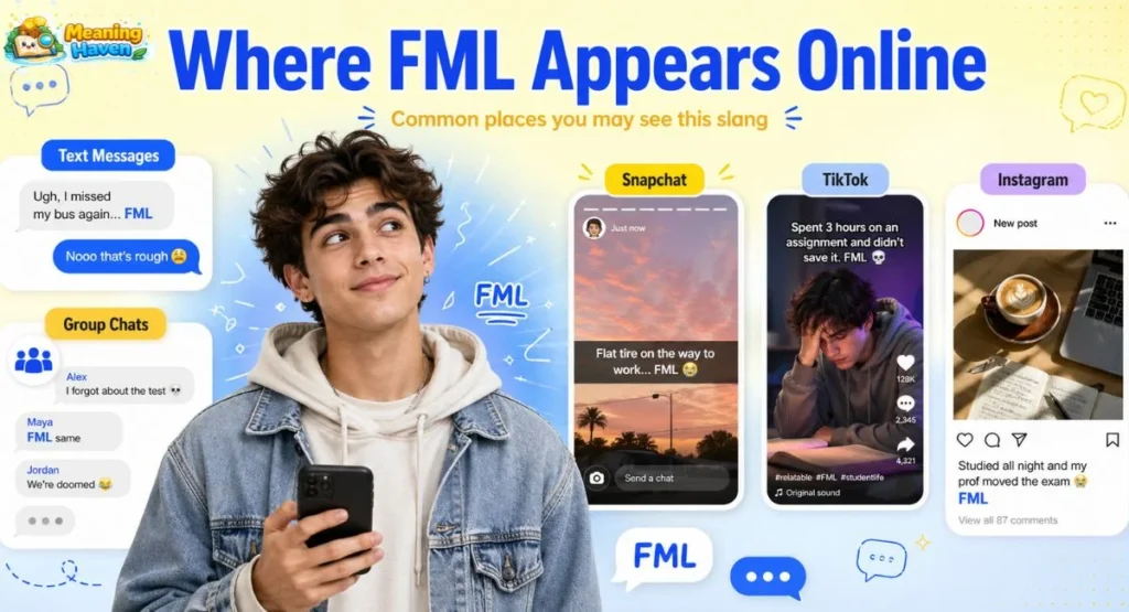 What Does FML Mean in Text? Meaning, Examples & How to Reply